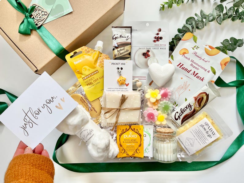 Hug in A Box | Pamper Hamper | Spa Gift for Her | Birthday | Self Care ...