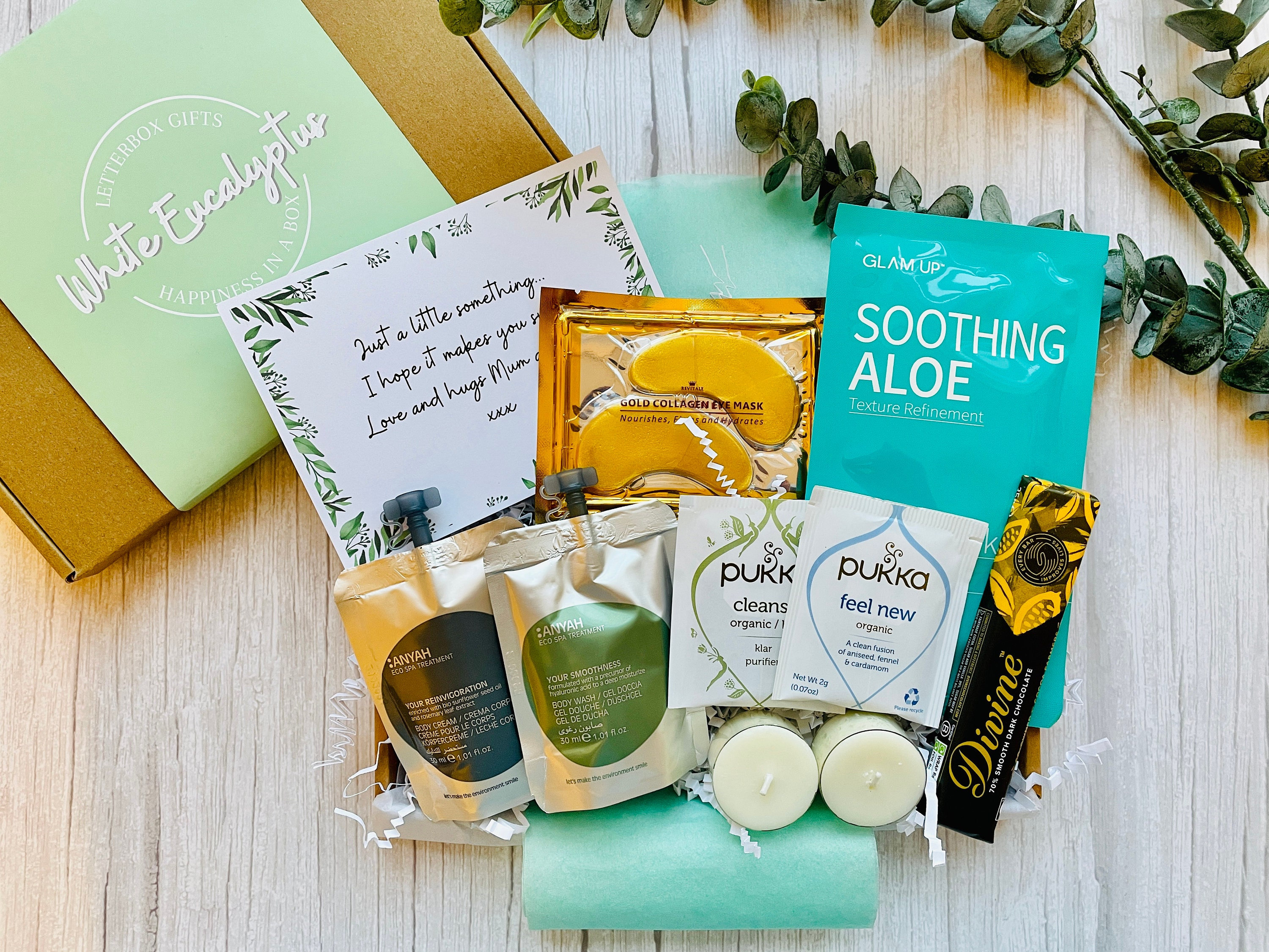 Get Well Soon Gift Box Pamper Hamper Hug in a Box - Etsy