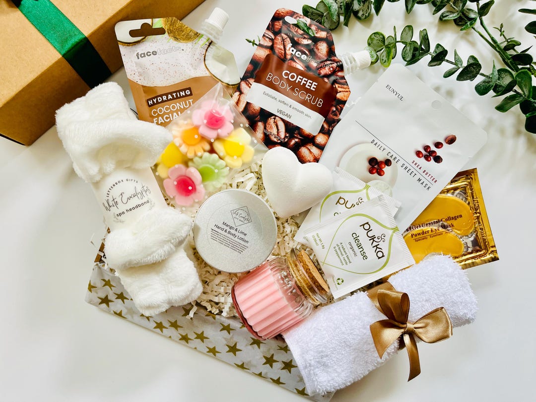 Home Spa Pamper Hamper Spa Gift Box Birthday Get Well Soon Hug in A Box ...