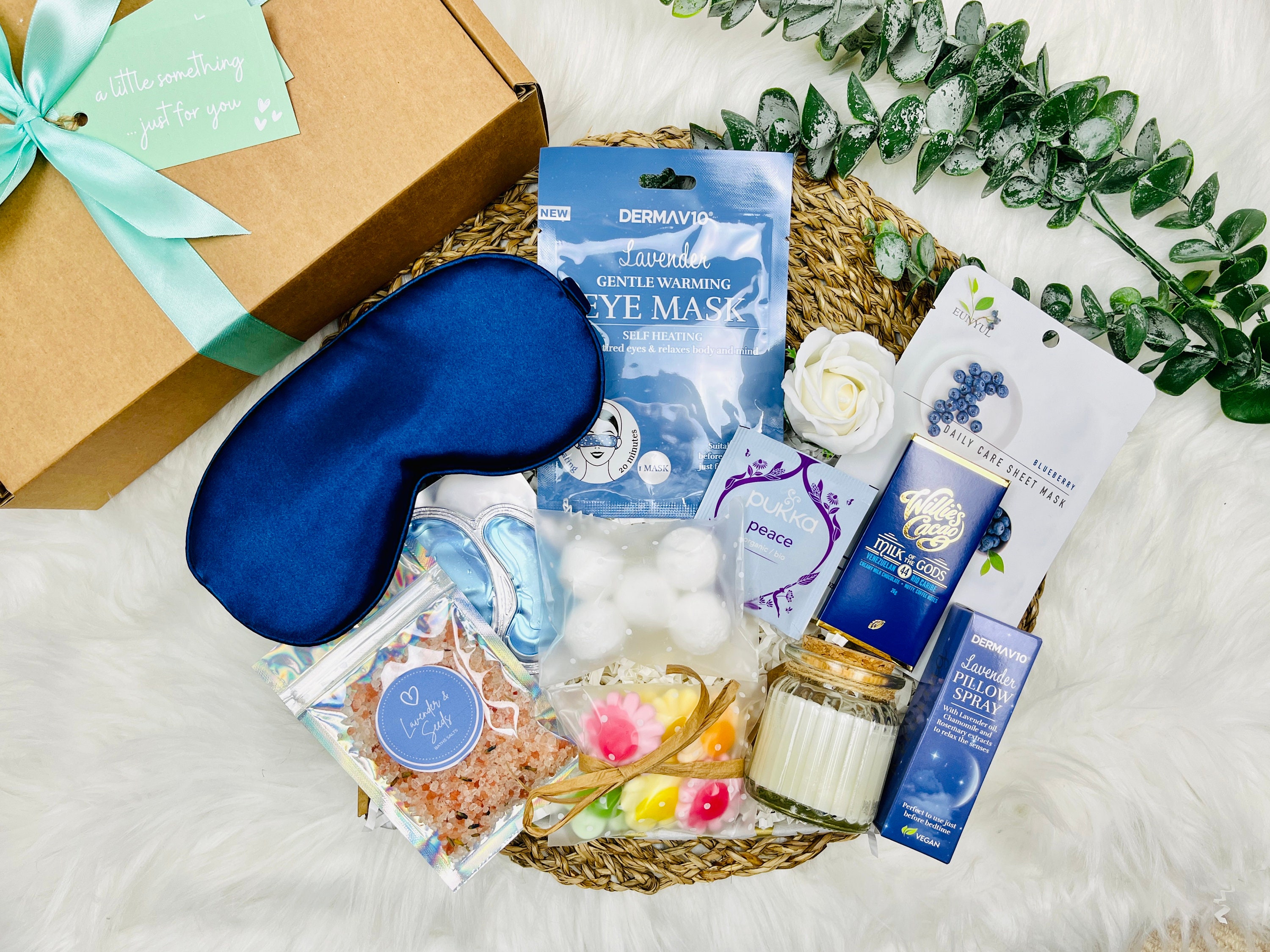 Relax and Sleep Spa Gift Box | Pamper Hamper | Get Well Soon | Birthday ...