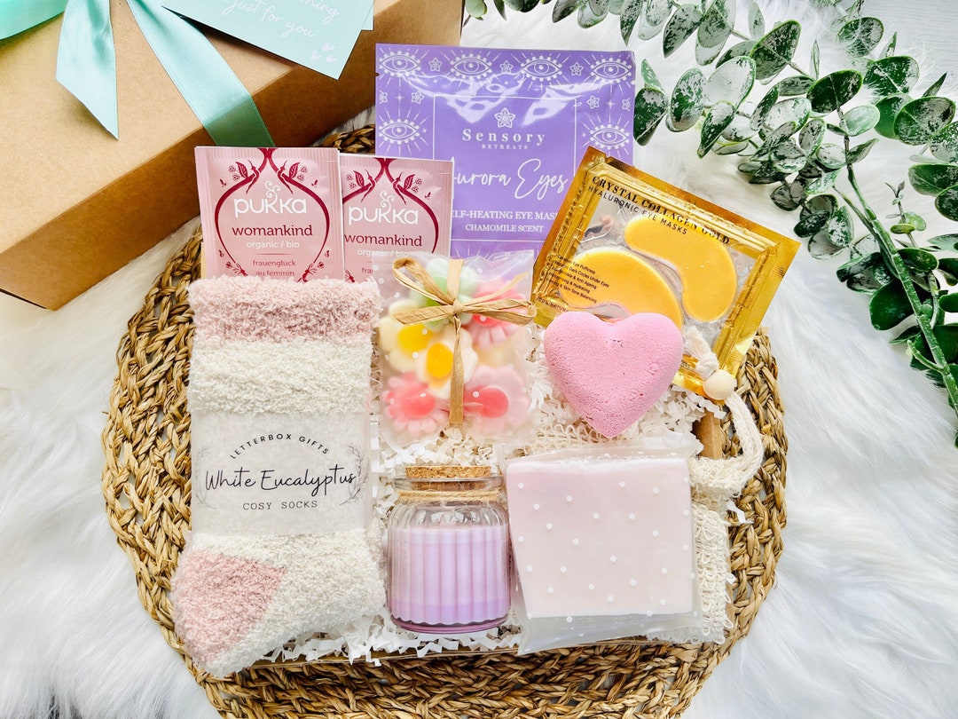 Cosy Bath Time Bliss Spa Gift Box for Her Self Care - Etsy