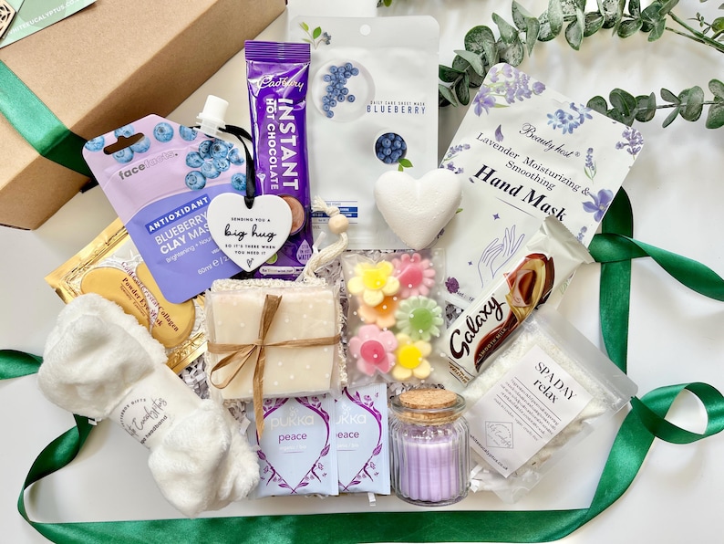 Hug in A Box | Pamper Hamper | Spa Gift for Her | Birthday | Self Care ...