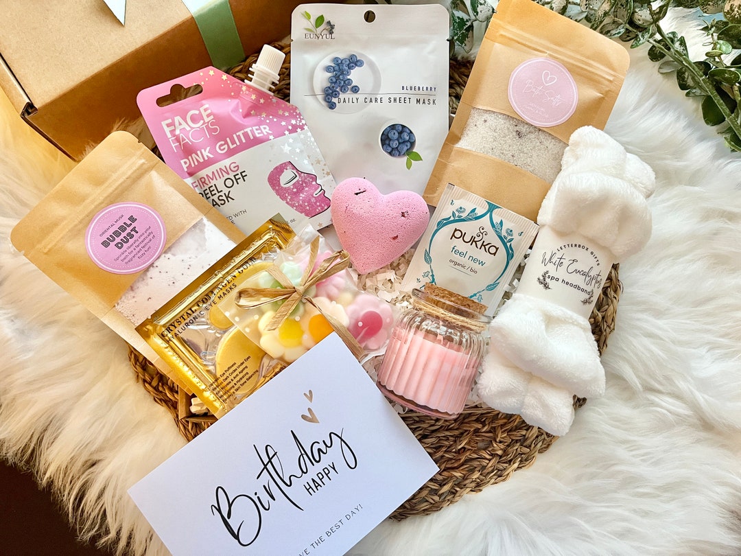 Birthday Spa Gift Box Pamper Hamper for Her Christmas Gift - Etsy