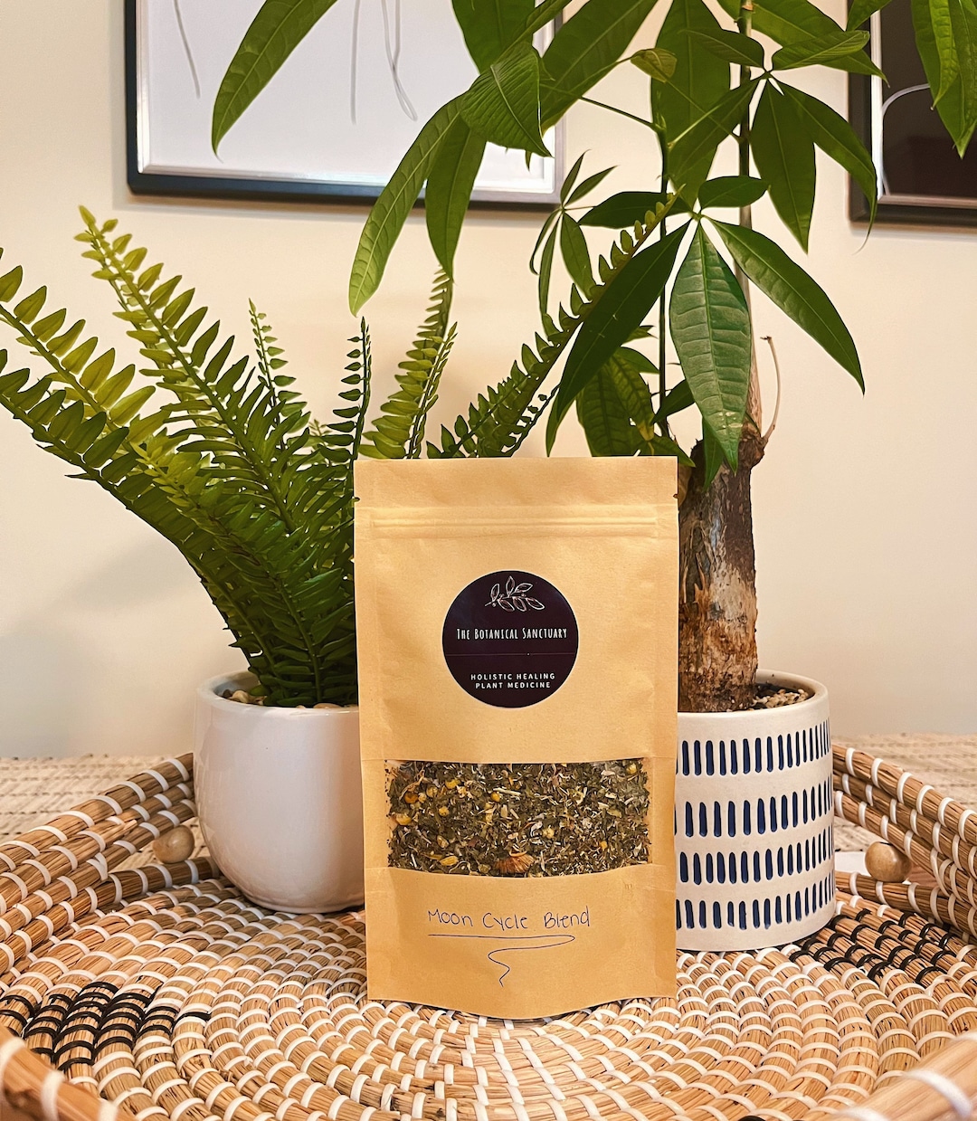 Moon Cycle Tea Blend Menstrual Relief Tea Womb Healing - Etsy