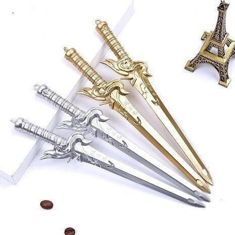 Chinese Style Phoenix Sword Gel Pen Lovely Vintage Weapon | Etsy