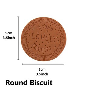 Cute Bitten Biscuits and Chocolate Note Books Portable Memo Pads ...