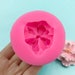 3D Beautiful Flower Soft Silicone Mold Soap Mold, Candle Mold, Jelly ...