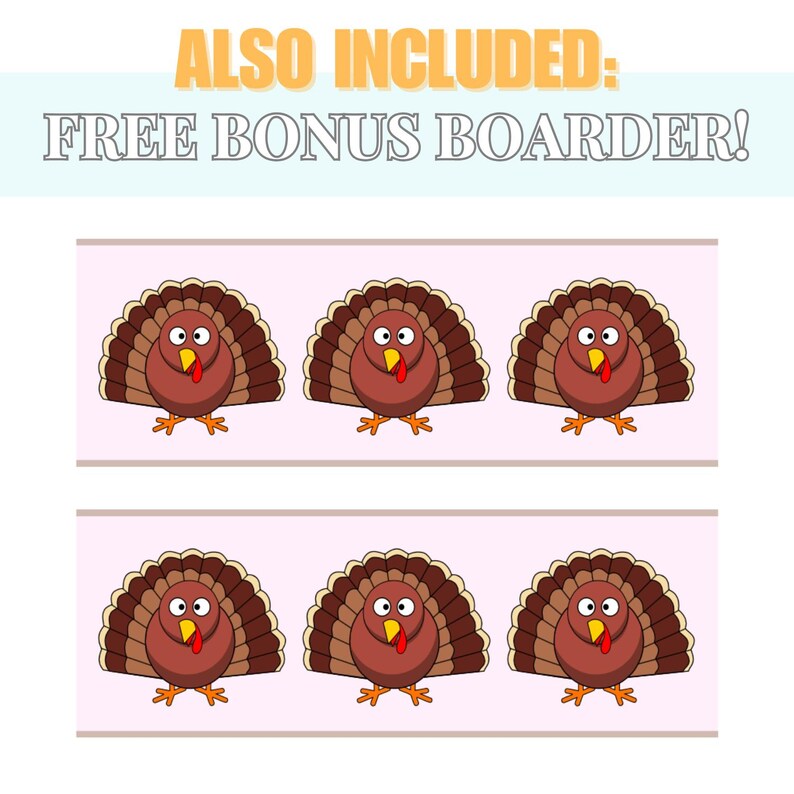 Printable Canva so Very Thankful Bulletin Board Thanksgiving Inspired ...