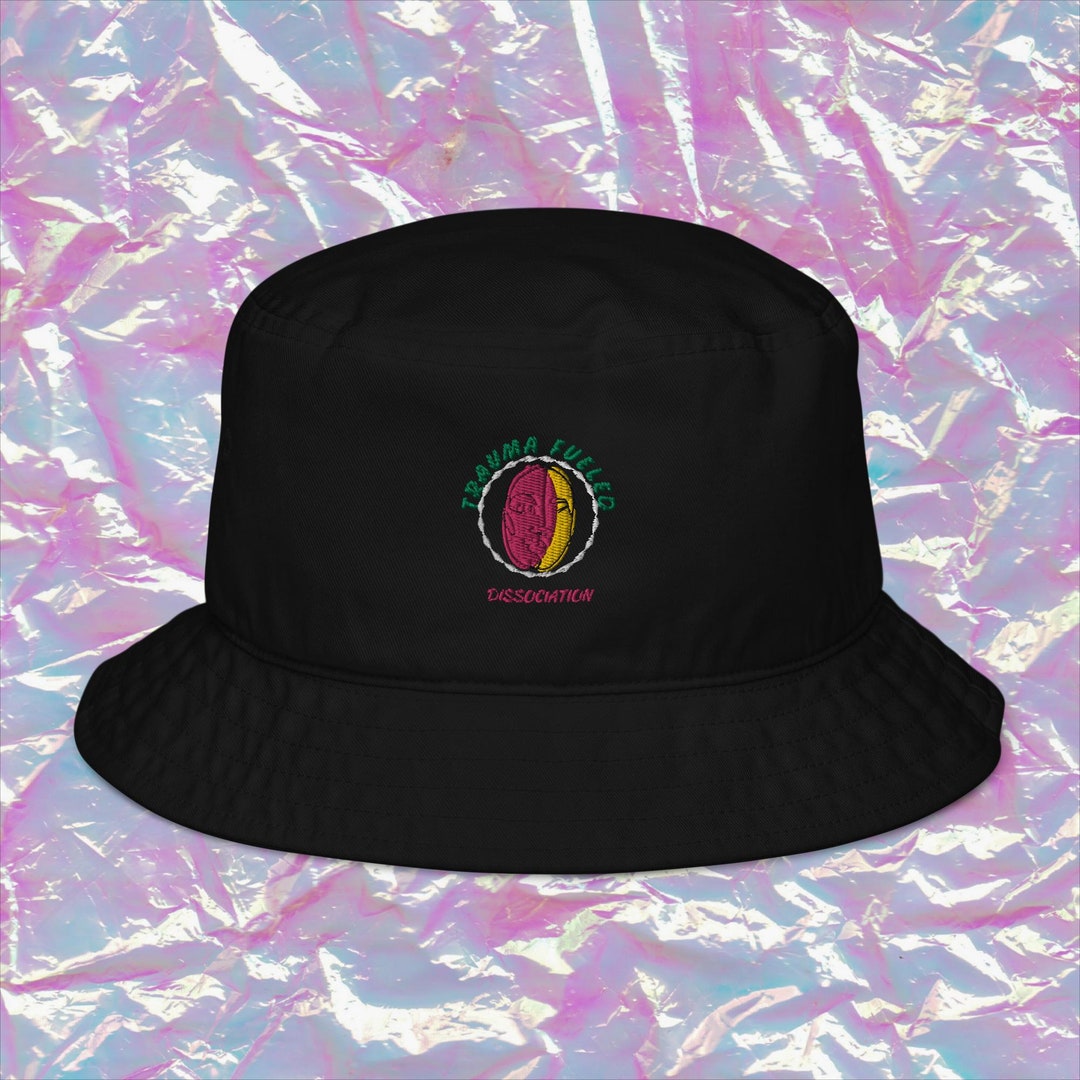 Trauma Fueled Dissociation Organic Bucket Hat - Etsy