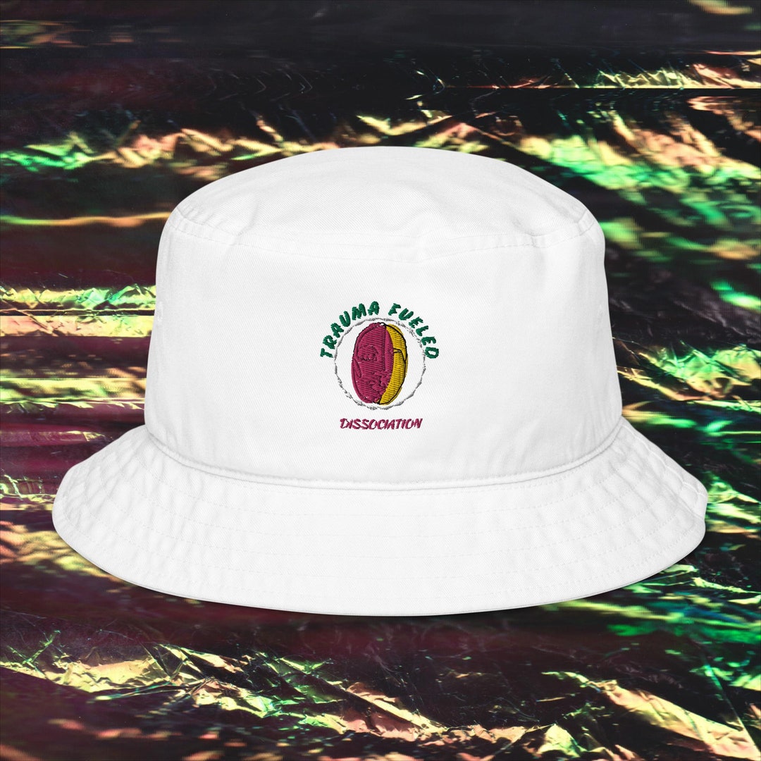 Trauma Fueled Dissociation Organic Bucket Hat - Etsy