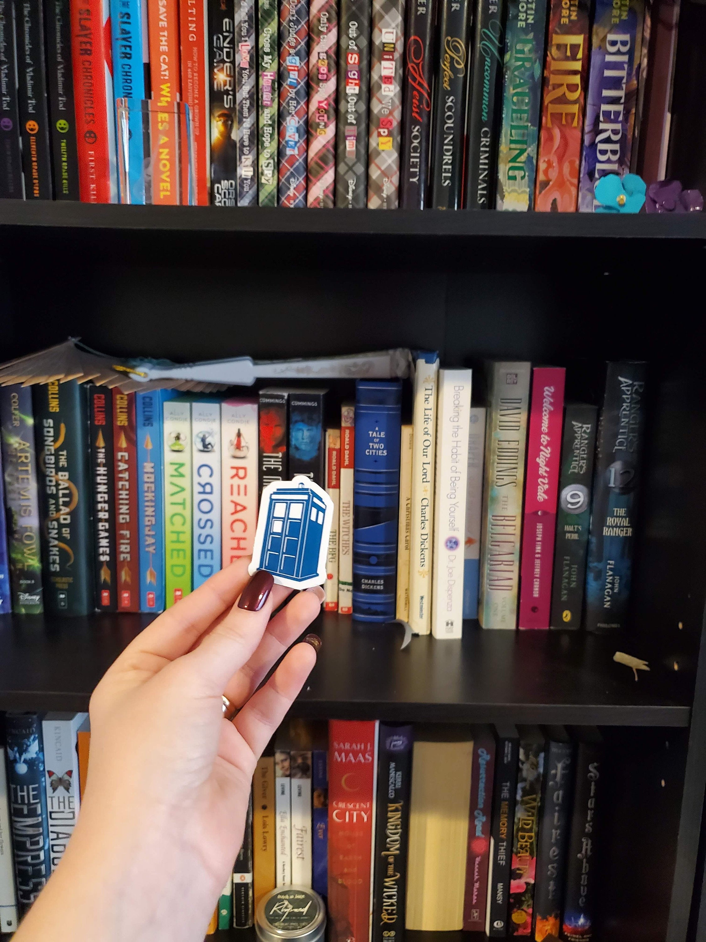 Tardis Outline Vinyl Sticker - Etsy