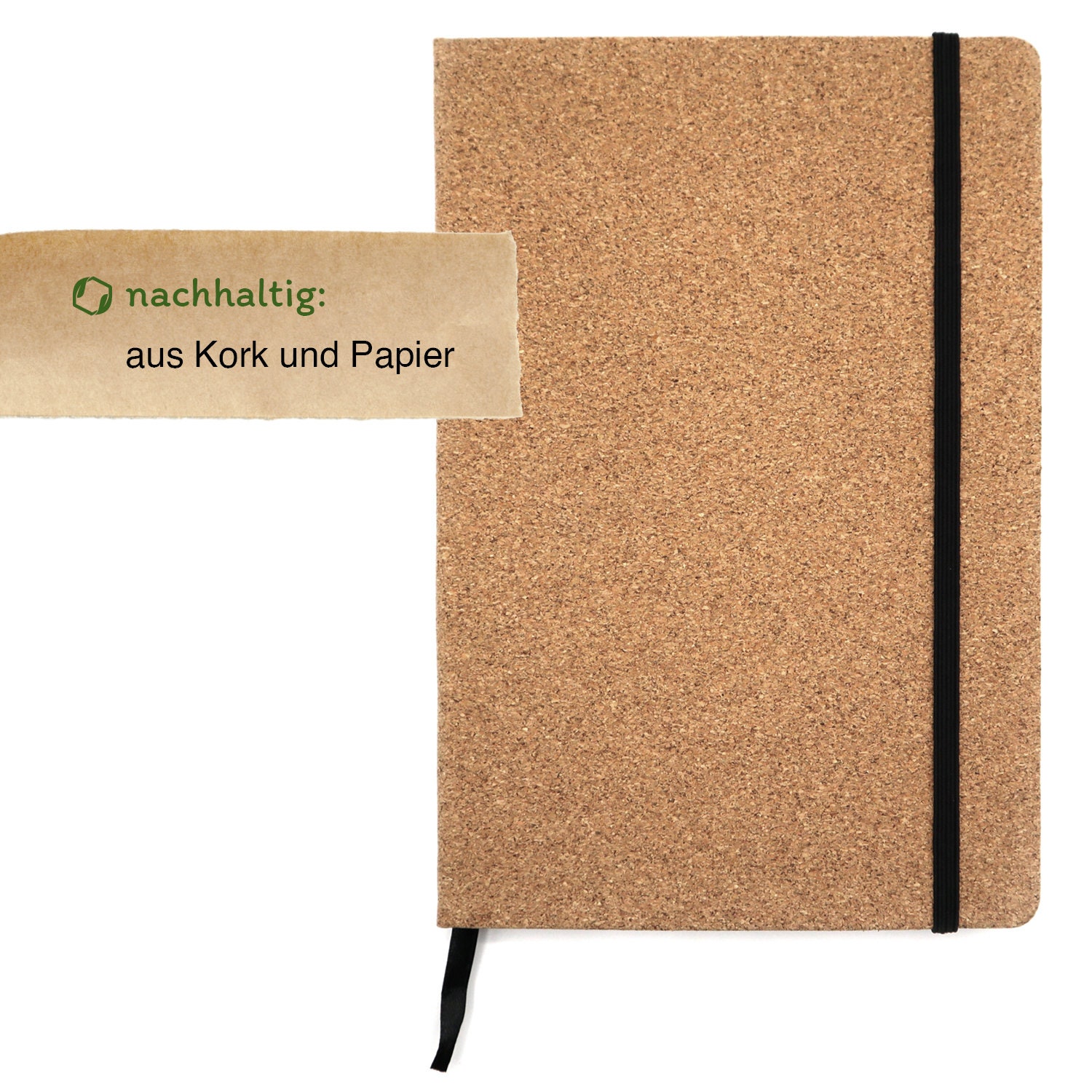 Sustainable Cork Notebook Ecological Diary DIN A5 Format Dotted 80 ...