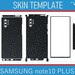 Samsung Galaxy S23 Ultra Skin Template Vector - Etsy
