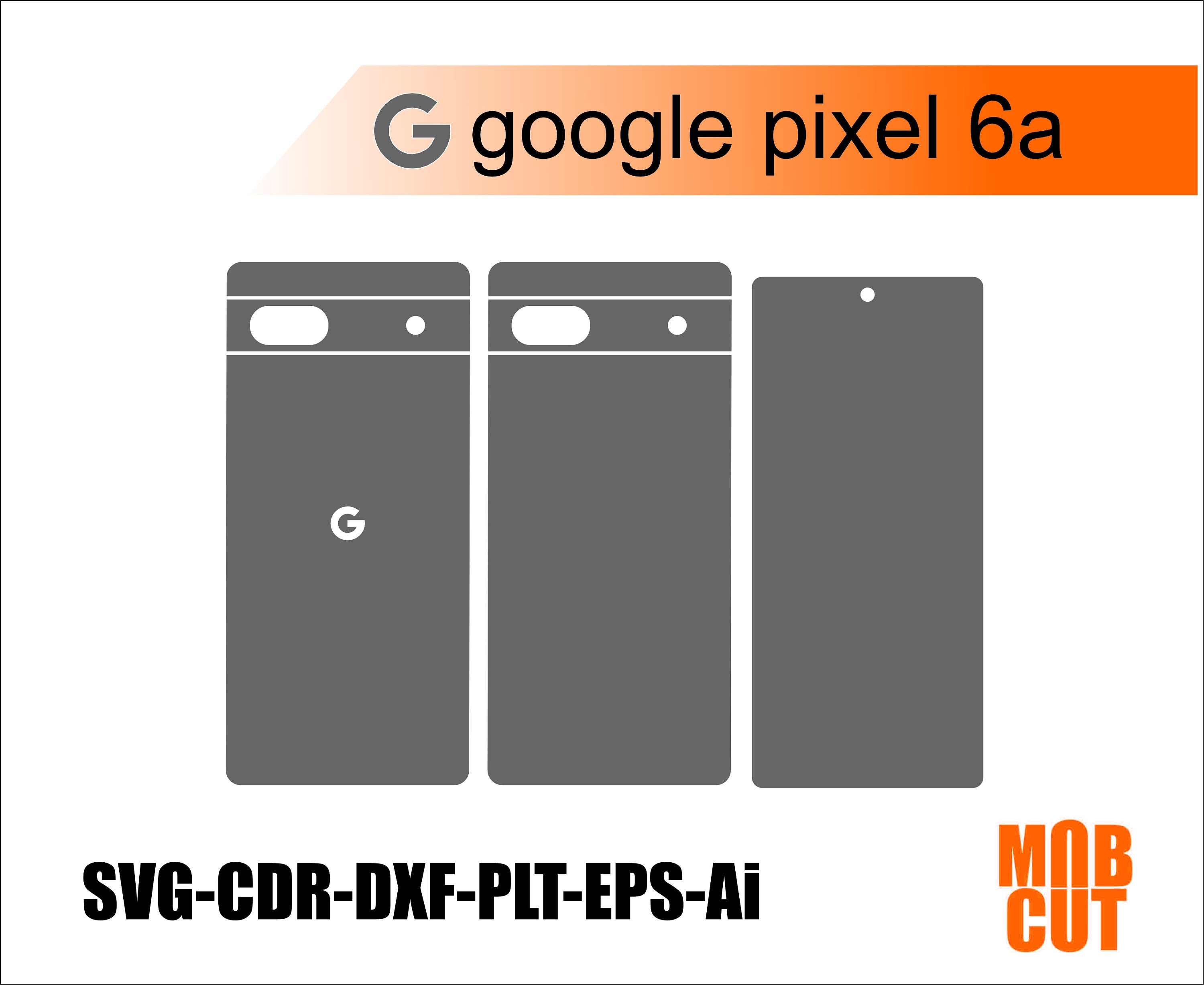 Google Pixel 6a Skin Template Vector - Etsy UK