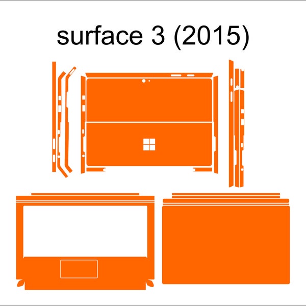 Microsoft laptop skins svg - Etsy België