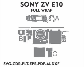 Sony A7s3 Skin Template Vector File Templete - Etsy UK