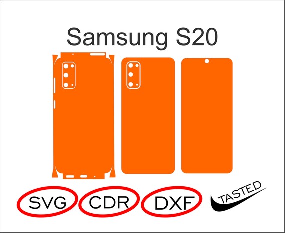Samsung Galaxy S20 Skin Cut Template Vector Svg Cut File | Etsy