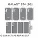 Samsung Galaxy S24 Skin Template Vector Skin Die Cuts - Etsy