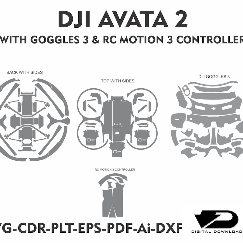 Dji Drone Mini 3 Skins - Etsy