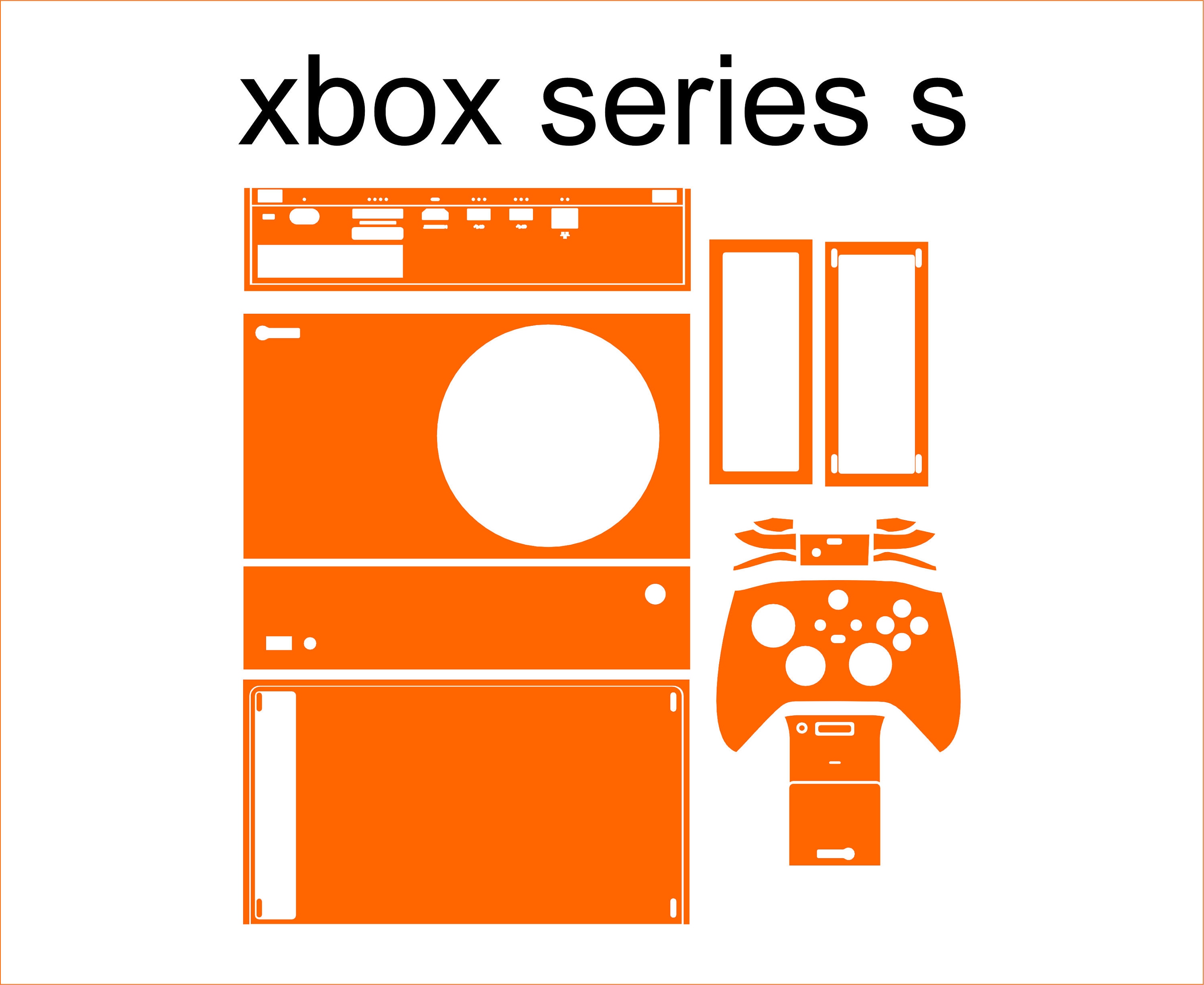 Xbox Series S Skin Vector File...svg,dxf,ai,plt,cdr - Etsy