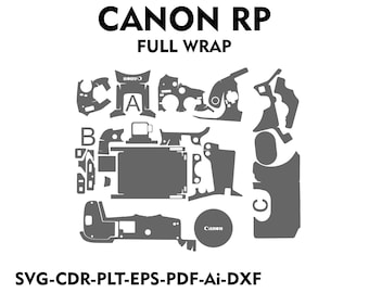 Canon EOS 200D Skin Vector Template - Etsy