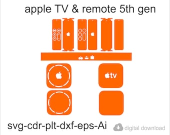Tv Remote Template - Etsy