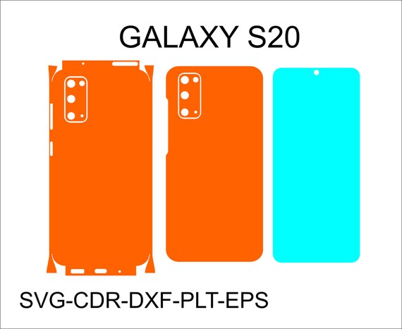 Samsung S20 Skin Template Vector | Etsy