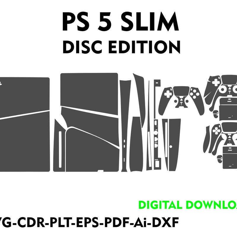 Sony Playstation 5 Papercraft - Etsy