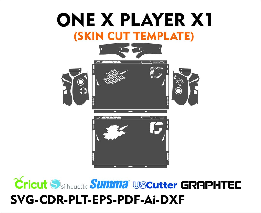 Onexplayer X1 Skin Cut File Skin Vector Template - Etsy