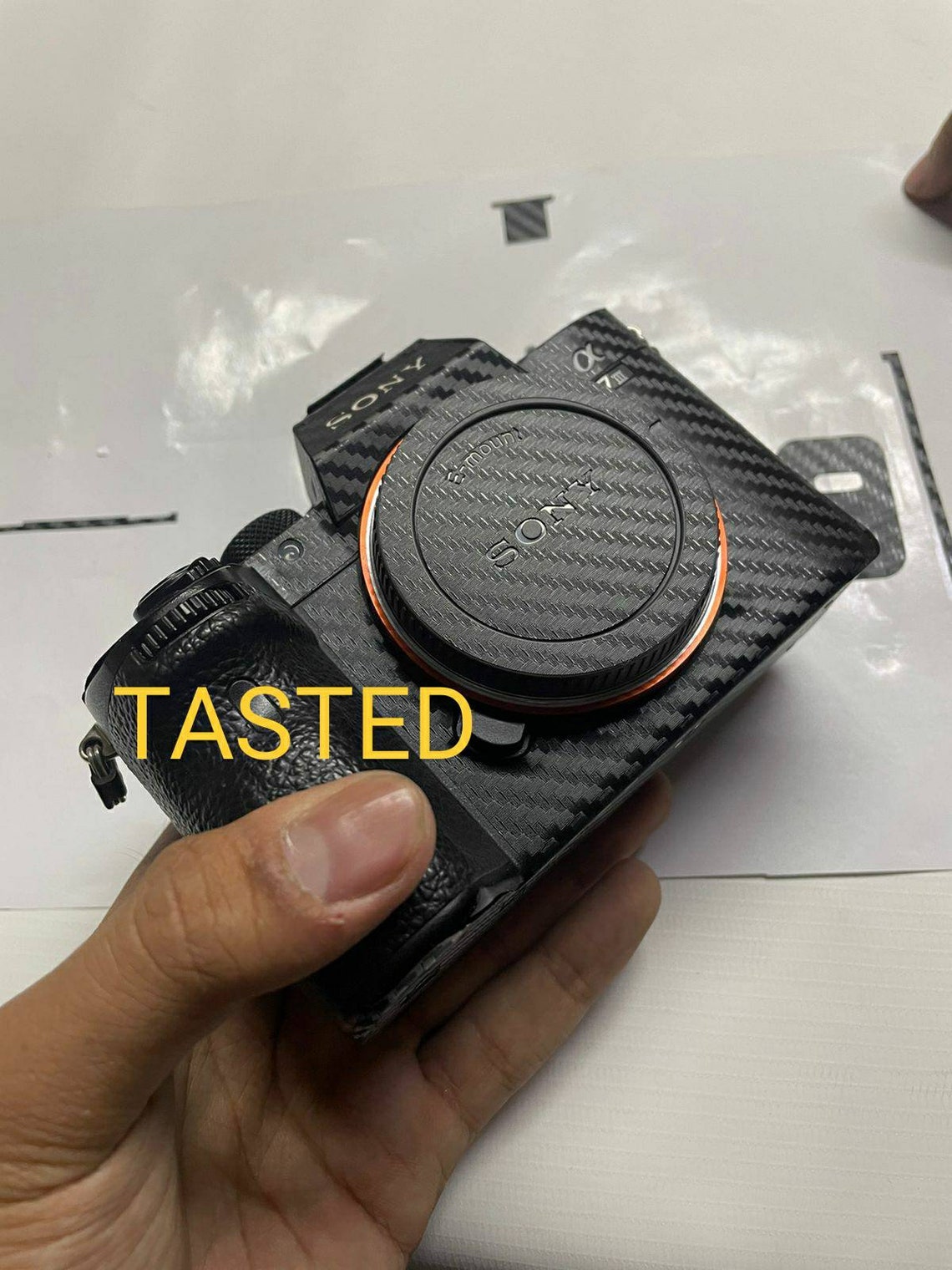 Sony A73 A7iii A7 Mark 3 Skin Complete Template Vector - Etsy