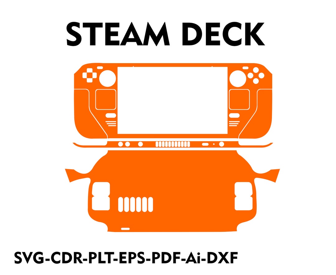 Steam Deck Skin Template Vector Die Skin - Etsy UK