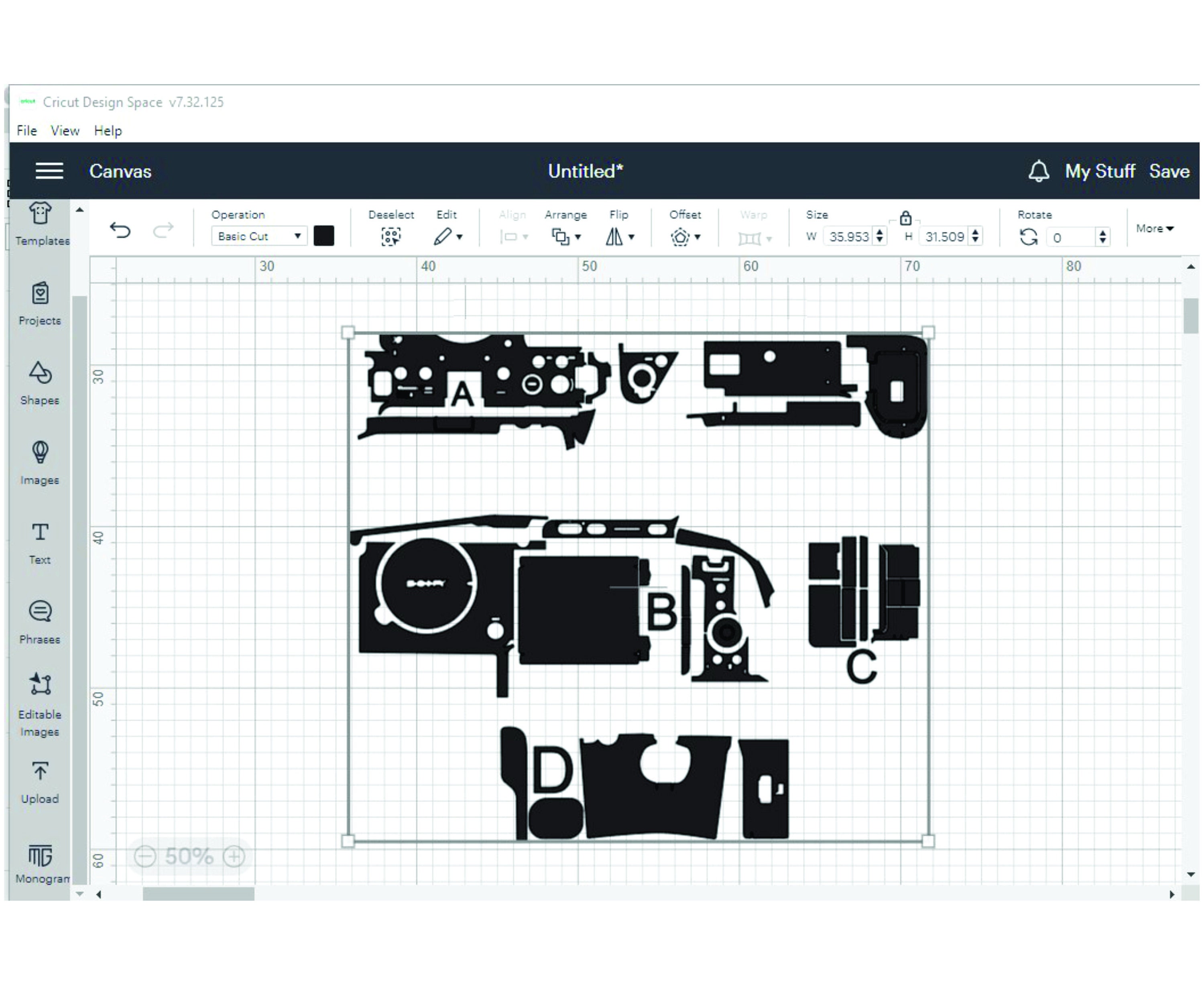 Sony Fx 30 Skin Template Vector File Skin Layout Skin Die Cut - Etsy