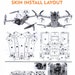 Dji Mini 4 Pro Skin Template Vector File Templete Skin Die Cut - Etsy