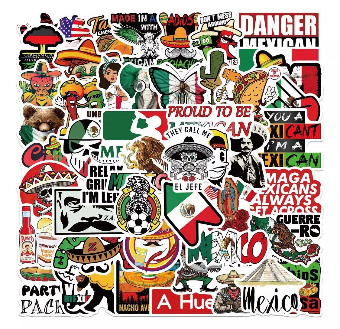 Mexican Stickers, Mexico Stickers, Mexico, Mexican Phrases, Mexican ...