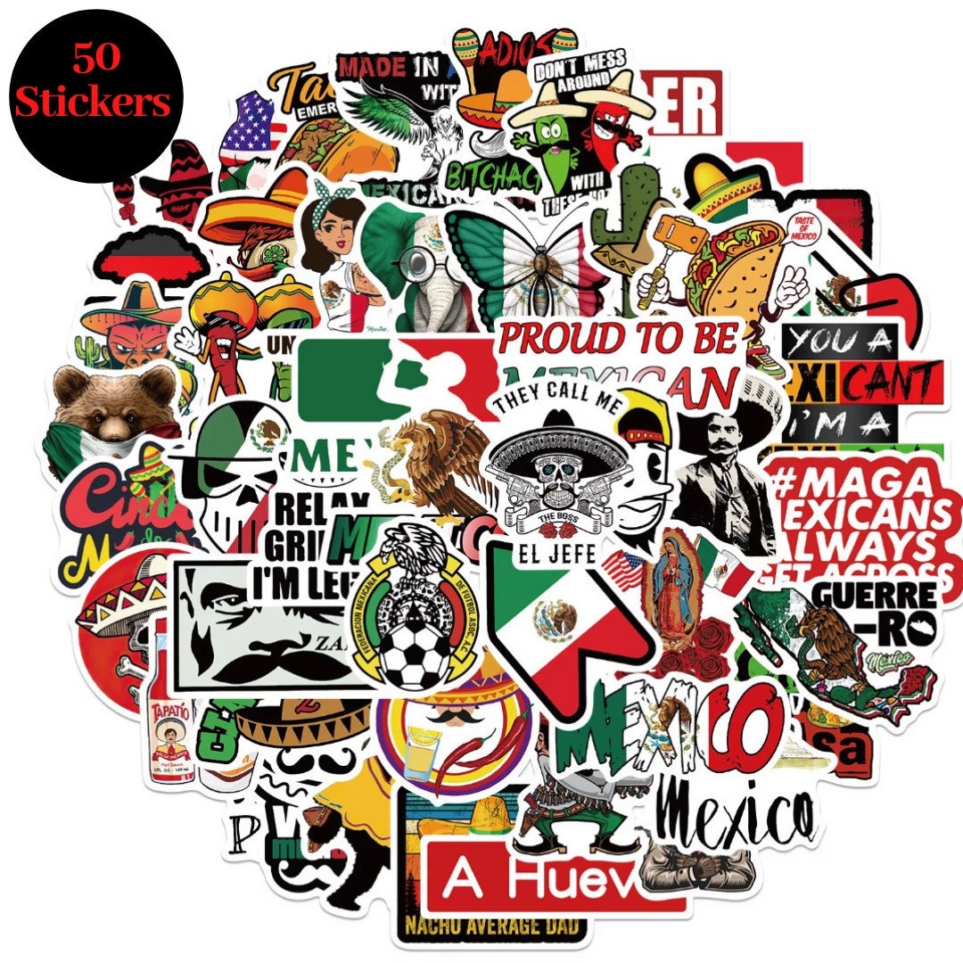 Mexican Stickers, Mexico Stickers, Mexico, Mexican Phrases, Mexican ...
