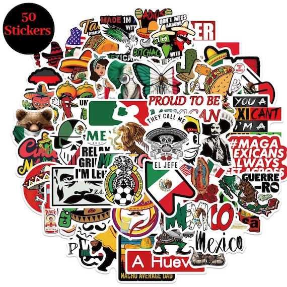 Mexican Stickers Mexico Stickers Mexico Mexican Phrases - Etsy