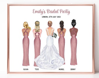 Team Bride Print | Etsy