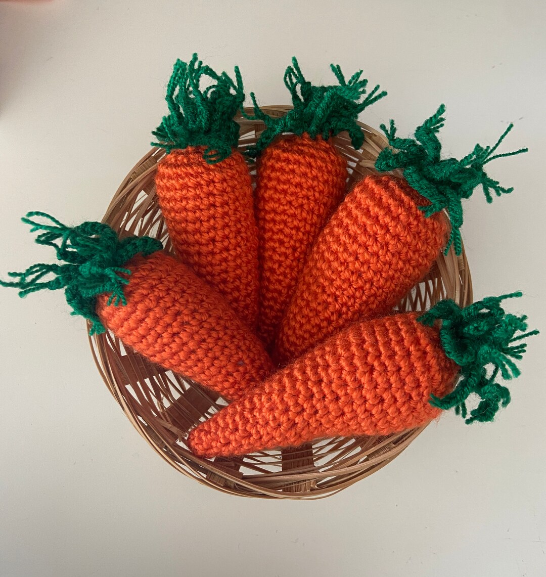 Crochet Carrot Amigurumi Carrot Easter Decor Play Food - Etsy