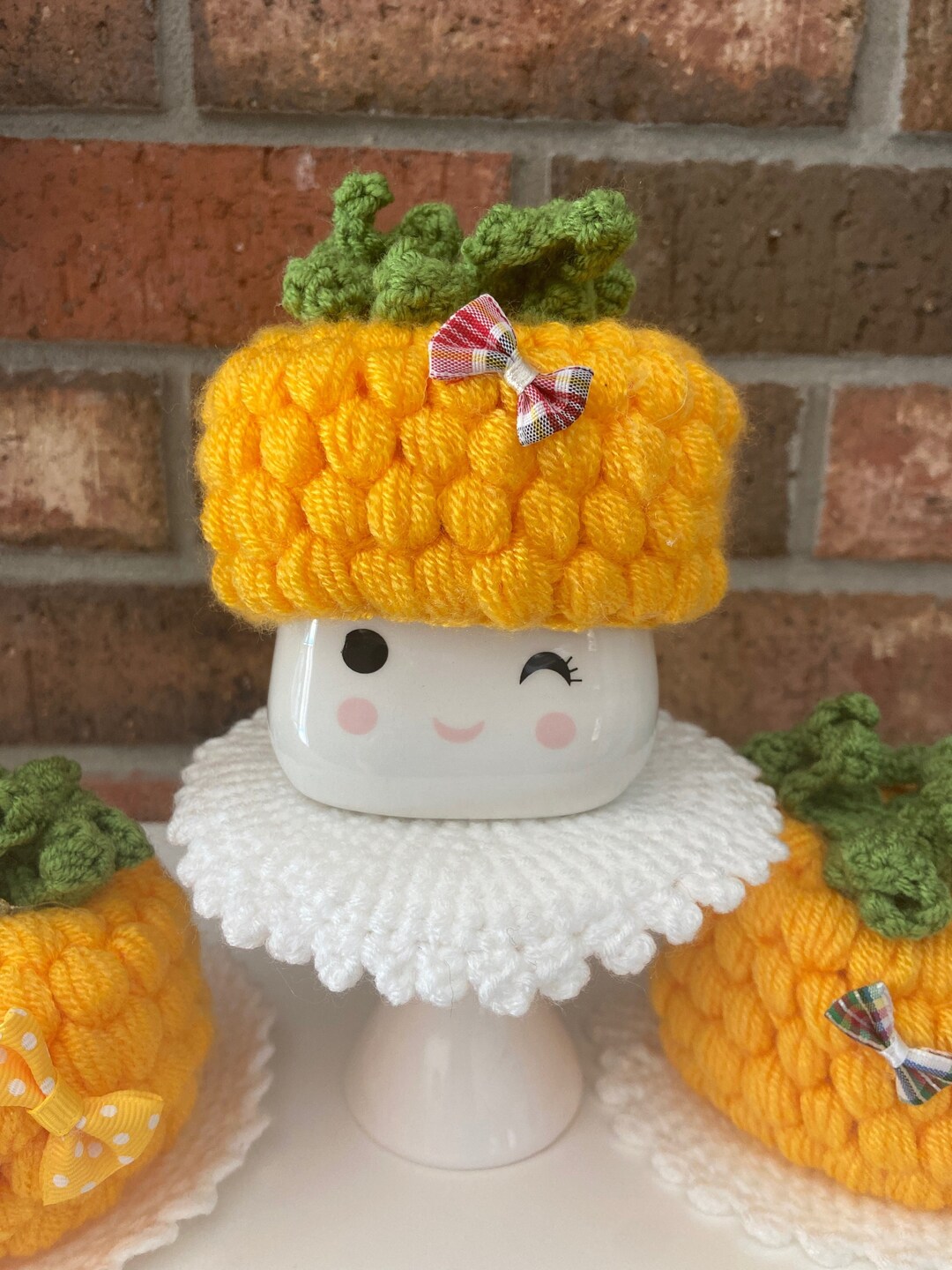 Marshmallow Mug Hats / Crochet Mug Hat / Hand Knitted Mug Hats - Etsy