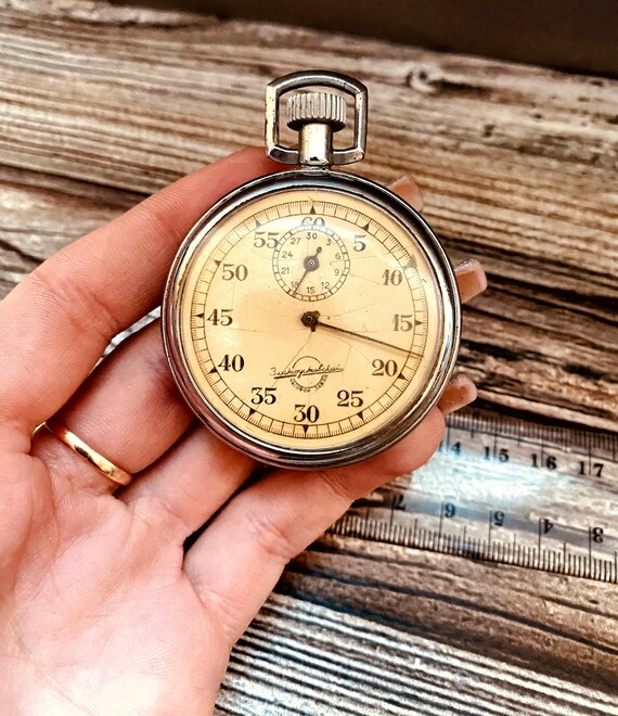 rare vintage stopwatch agat - Gem