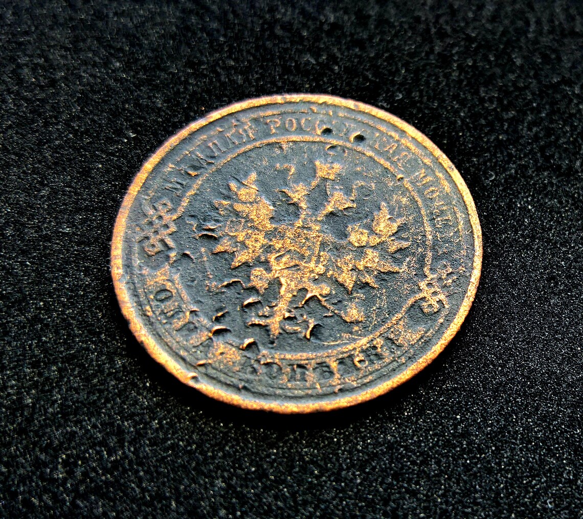 Antique copper coins Russia Imperial set Rare Coins Series for | Etsy