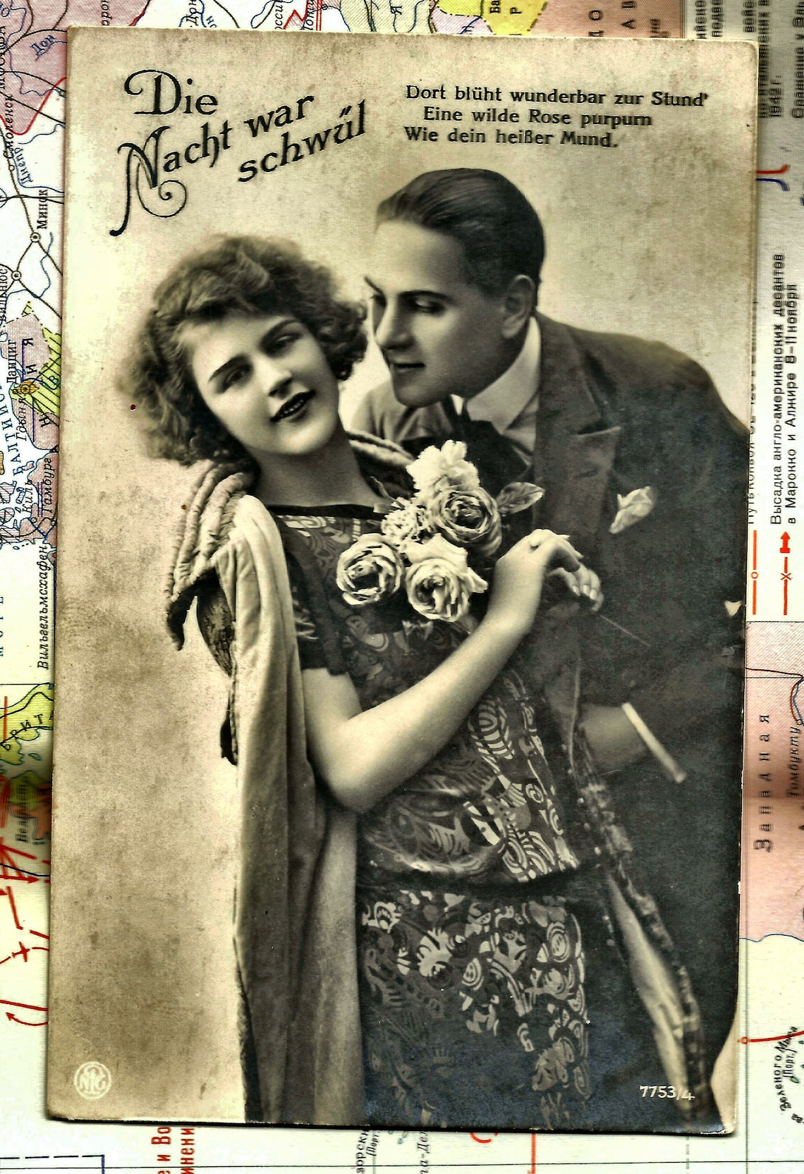 Antike Postkarten 1909-1939 Land Deutschland mit dem Bild der | Etsy