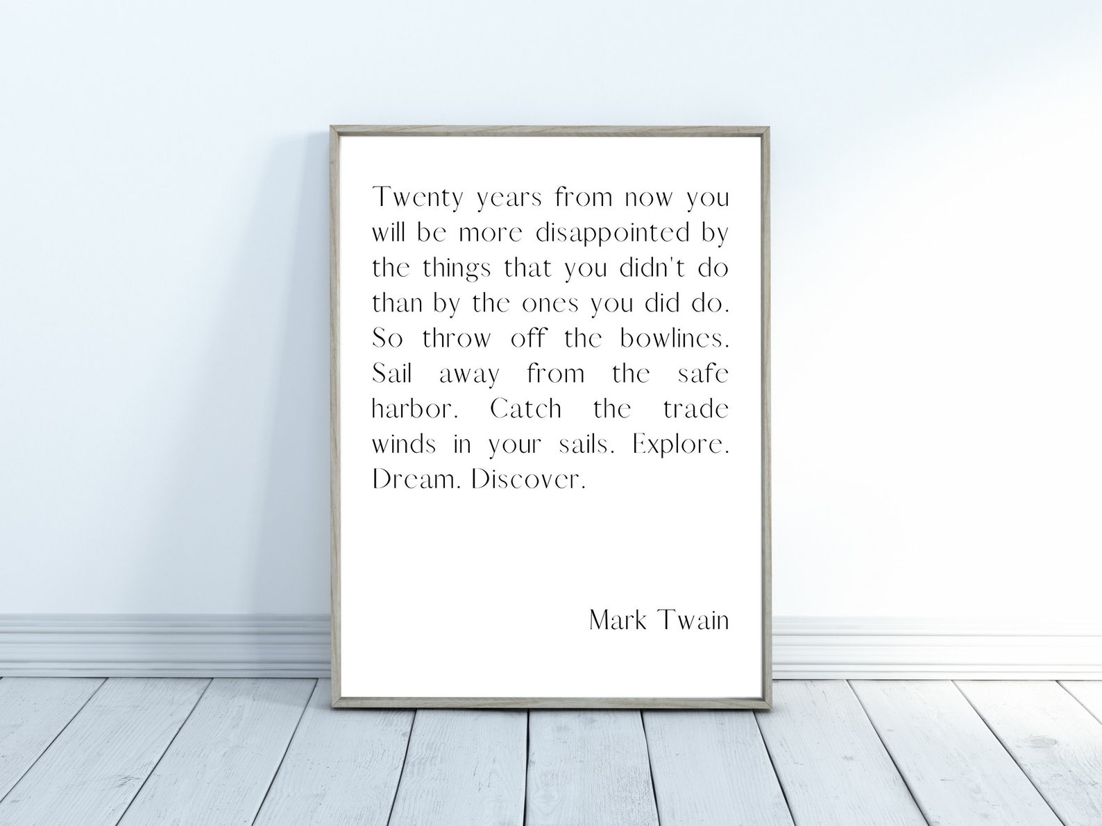 Mark Twain Quote Digital Print / Printable / Quotes / Sayings / Phrases ...