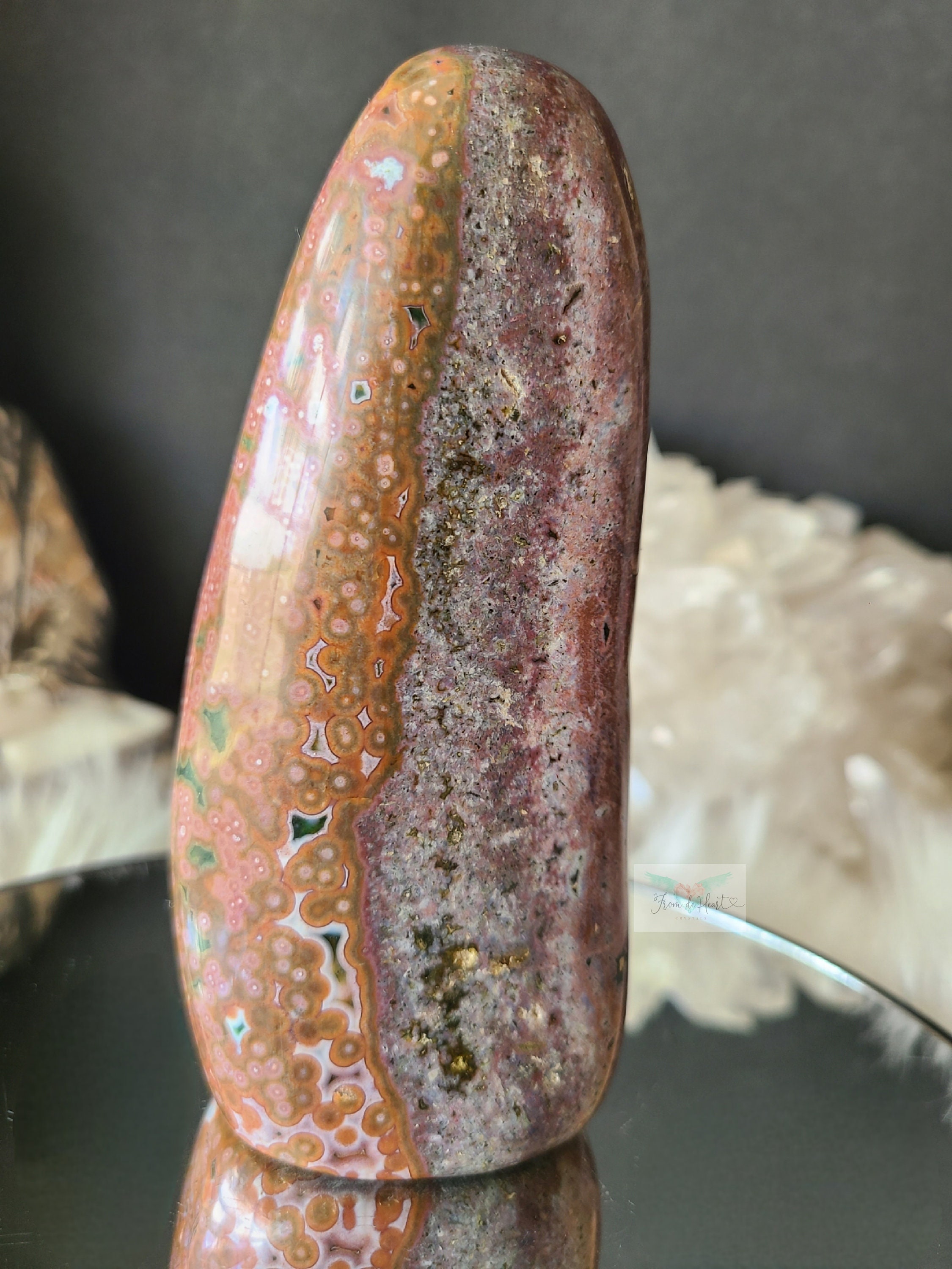 Ocean Jasper Freeform, Veinless Ocean Jasper, Old Stock Ocean Jasper ...
