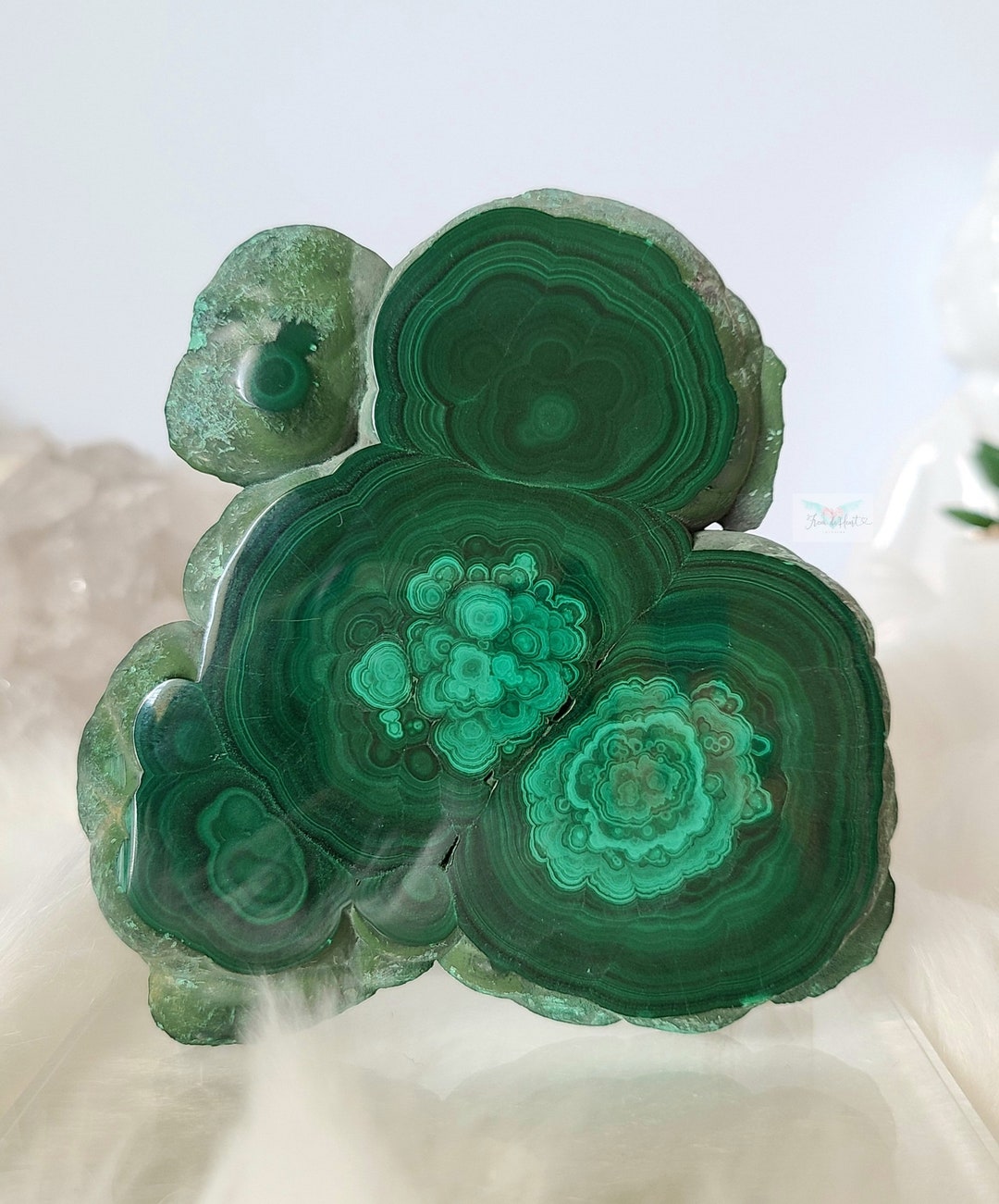 Stunning Malachite Slab, Malachite, High Quality Malachite, Unique ...