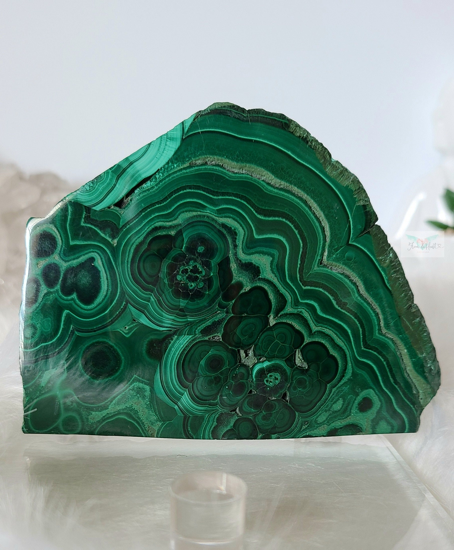 Stunning Malachite Slab Malachite High Quality Malachite - Etsy
