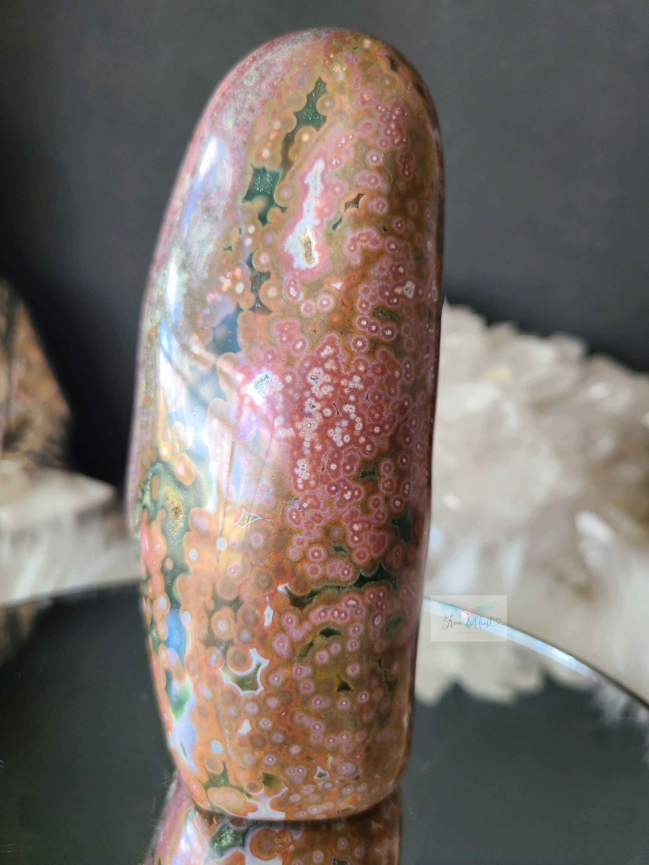 Ocean Jasper Freeform, Veinless Ocean Jasper, Old Stock Ocean Jasper ...