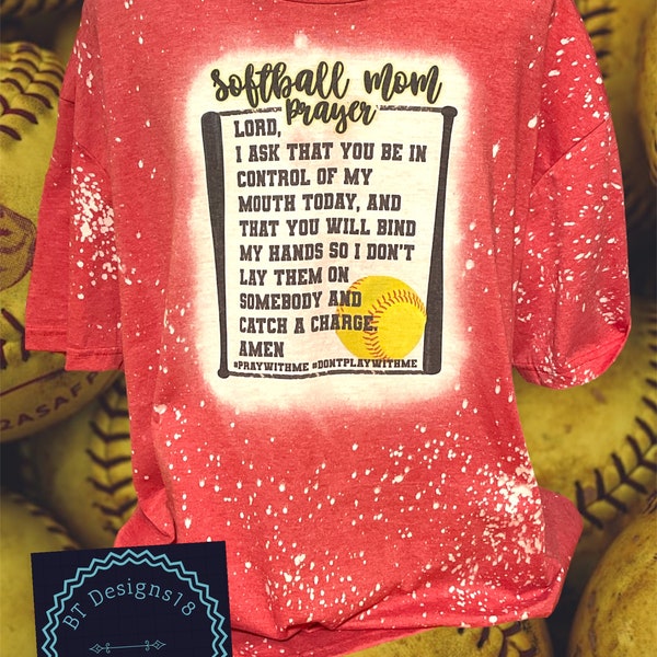 Softball Prayer - Etsy
