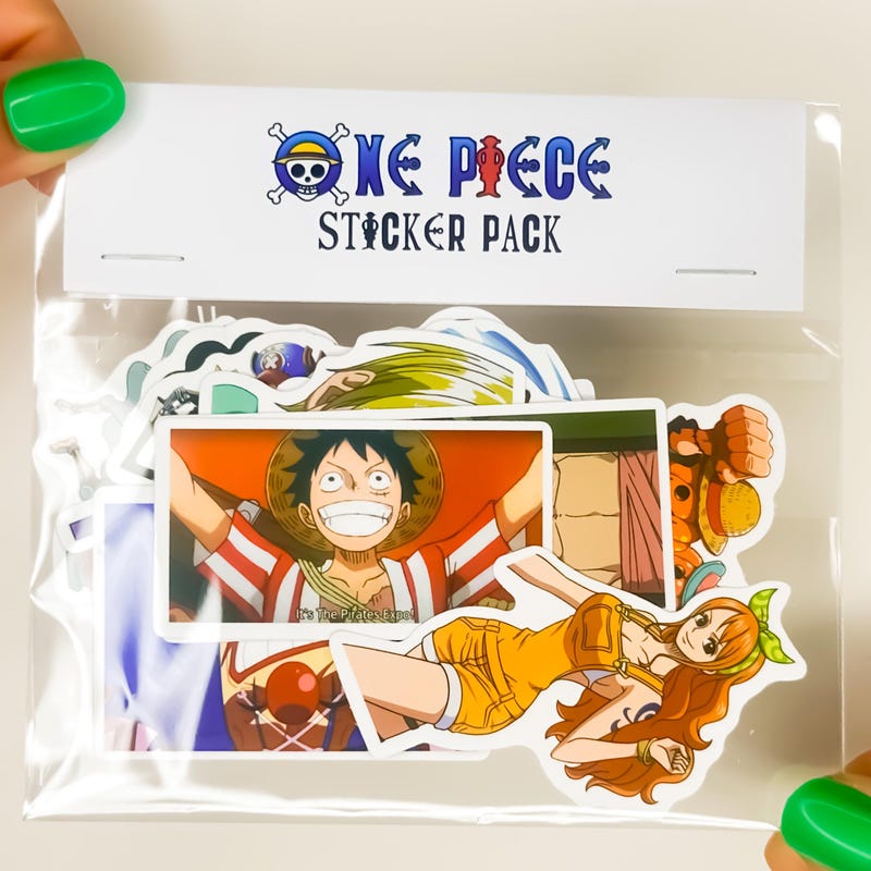 One Piece Vinyl Stickers - Etsy