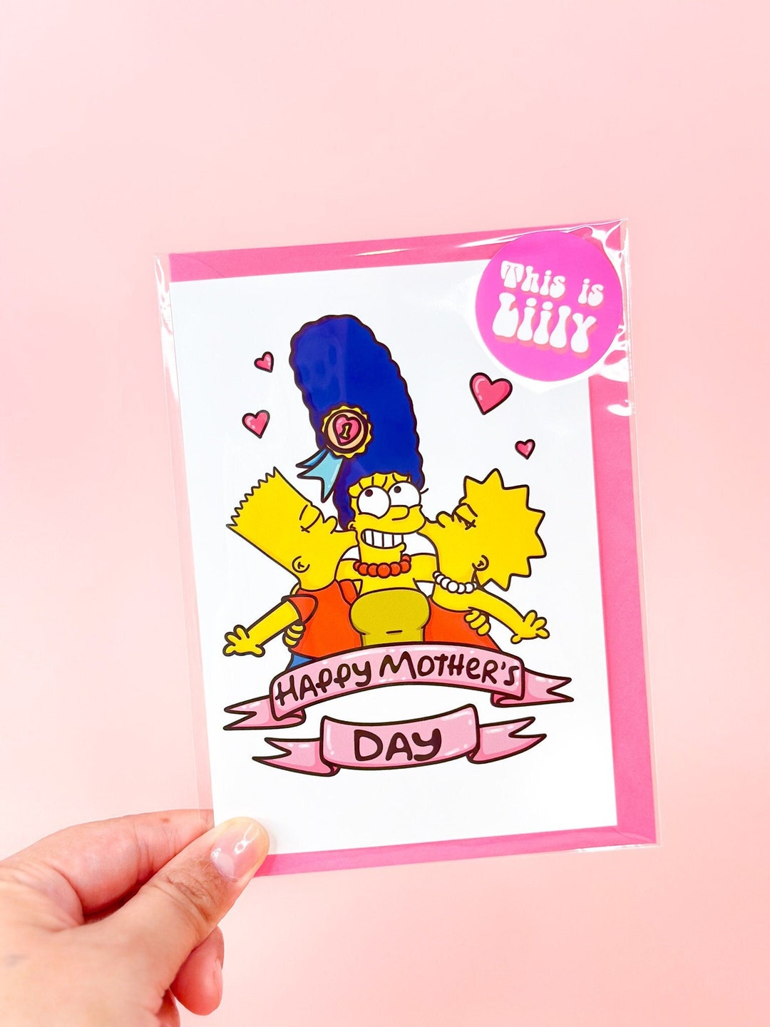 Simpsons Mother's Day Card | Funny Marge Simpson Mum Card | Mothers Day ...